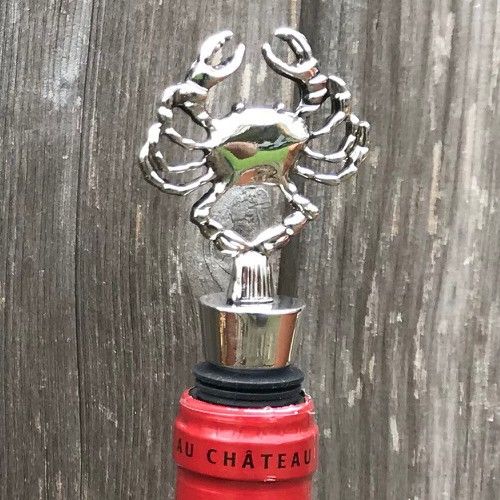 Crab Bottle Stopper - At home in the country