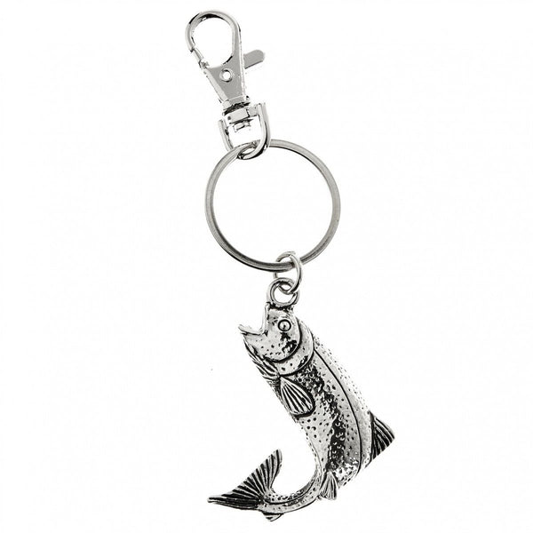 Salmon Keyring - At home in the country