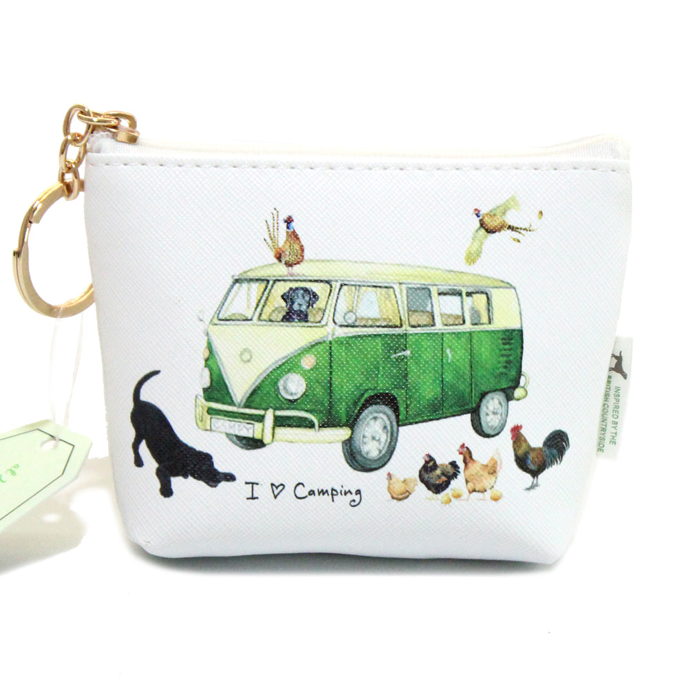 I (Heart) Camping Coin Purse - At home in the country